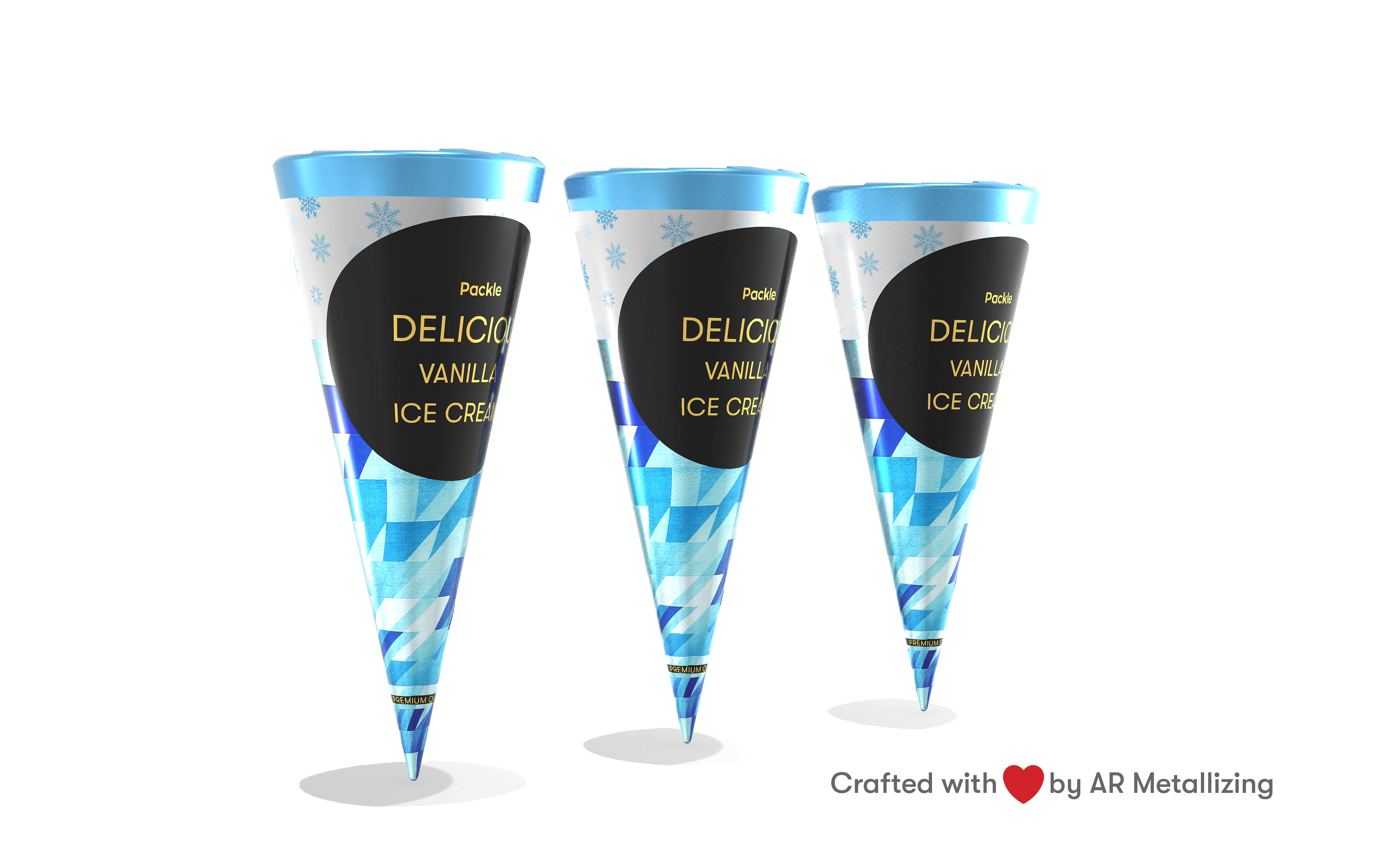 Case Study Paper based Ice Cream Cone Wrappers Nissha Metallizing